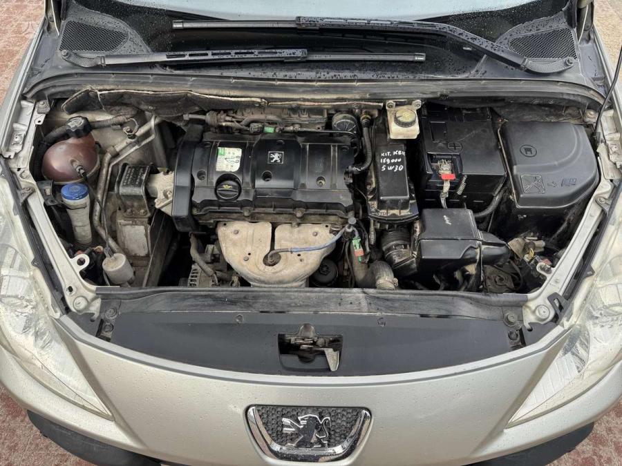 Grey Peugeot 307 2007 in Vilnius, with an engine capacity of 1.59 L and mileage of 156 thousand km for 1950 €, photo 25 on AUTOMOTO.COM.LV