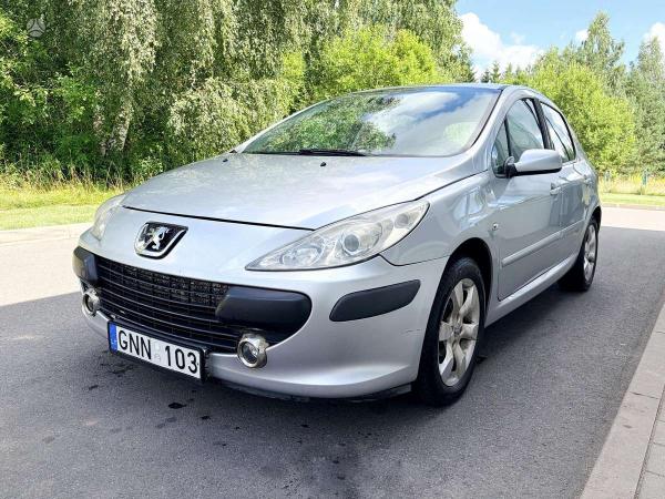 Серый Пежо 307 2007 в Вильнюс, объемом двигателя 1.59 л и пробегом 210 тыс. км за 1650 €, фото 2 на AUTOMOTO.COM.LV