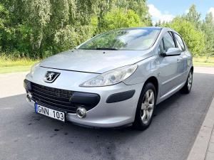 Grey Peugeot 307 2007 in Vilnius, with an engine capacity of 1.59 L and mileage of 210 thousand km for 1650 €, photo 3 on AUTOMOTO.COM.LV
