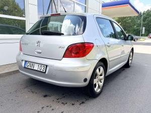 Grey Peugeot 307 2007 in Vilnius, with an engine capacity of 1.59 L and mileage of 210 thousand km for 1650 €, photo 4 on AUTOMOTO.COM.LV