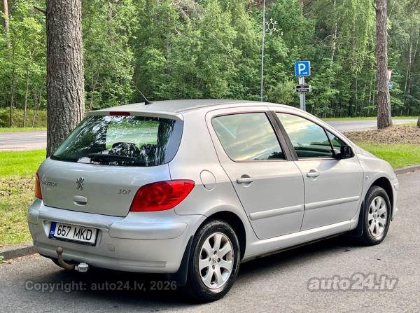 Grey Peugeot 307 2007 in Tallinn, with an engine capacity of 1.60 L and mileage of 104 thousand km for 1390 €, photo 6 on AUTOMOTO.COM.LV