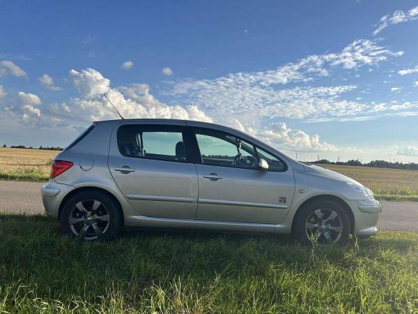 Grey Peugeot 307 2007 in Vievis, with an engine capacity of 2.00 L and mileage of 271 thousand km for 1600 €, photo 4 on AUTOMOTO.COM.LV