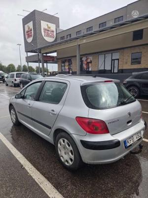 Pelēks Peugeot 307 2001 Kauņa, ar dzinēja tilpumu 1.59 L un nobraukumu 294 tūkst. km par 800 €, foto 7 vietnē AUTOMOTO.COM.LV
