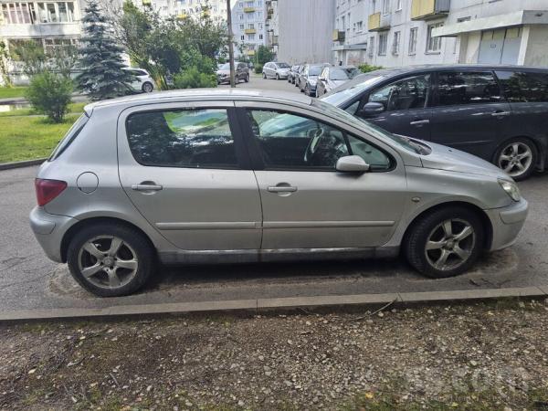 Pelēks Peugeot 307 2005 Rīga, ar dzinēja tilpumu 2.00 L un nobraukumu 350 tūkst. km par 900 €, foto 2 vietnē AUTOMOTO.COM.LV