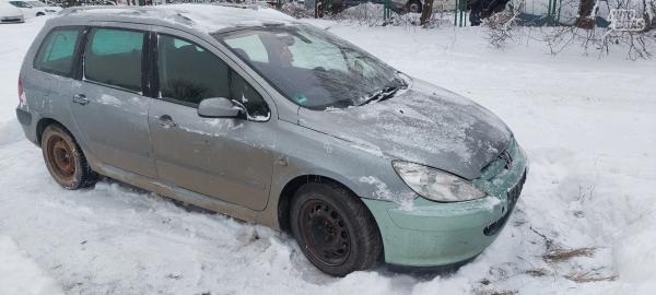 Grey Peugeot 307 2002 in Vilnius, with an engine capacity of 2.00 L and mileage of 230 thousand km for 350 €, photo 3 on AUTOMOTO.COM.LV