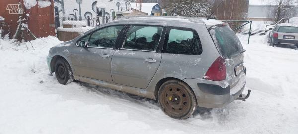 Grey Peugeot 307 2002 in Vilnius, with an engine capacity of 2.00 L and mileage of 230 thousand km for 350 €, photo 4 on AUTOMOTO.COM.LV