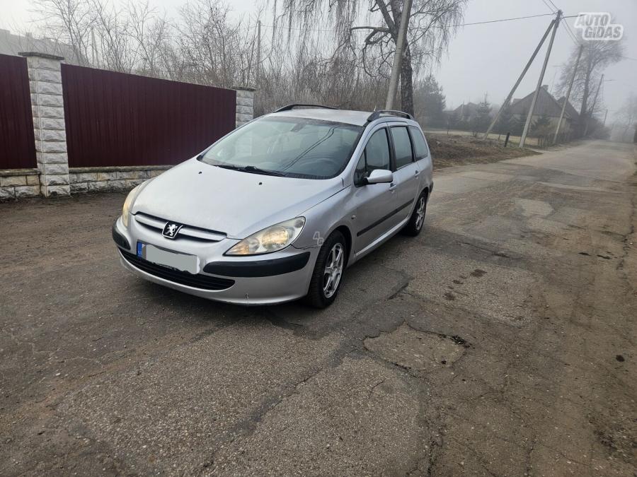 Pelēks Peugeot 307 2002 Vilkaviškis, ar dzinēja tilpumu 2.00 L un nobraukumu 2 tūkst. km par 670 €, foto 3 vietnē AUTOMOTO.COM.LV