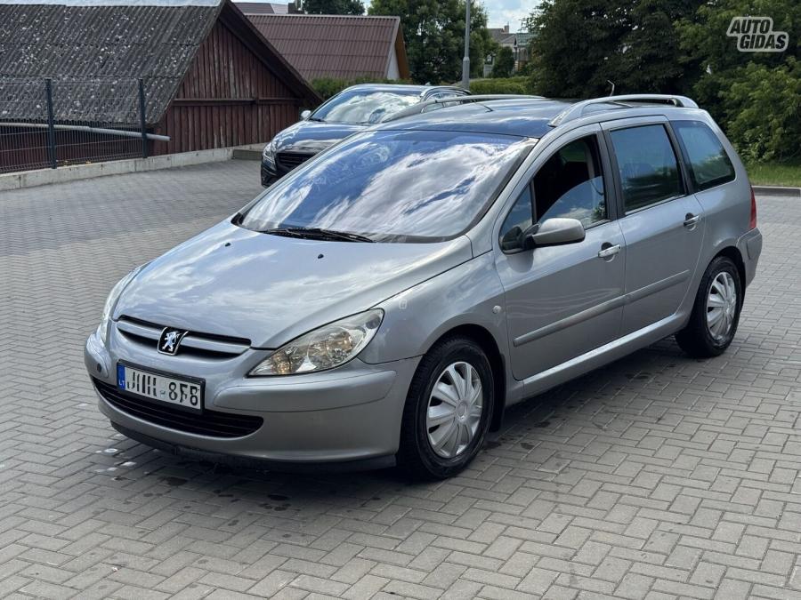 Pelēks Peugeot 307 2002 Ukmergė, ar dzinēja tilpumu 2.00 L un nobraukumu 346 tūkst. km par 530 €, foto 1 vietnē AUTOMOTO.COM.LV