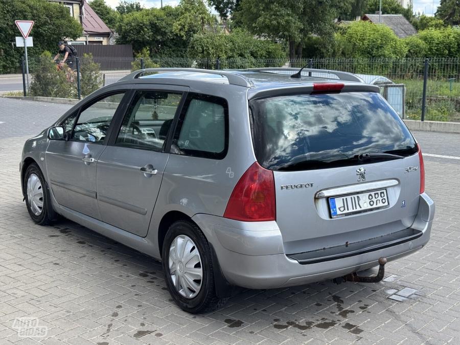 Pelēks Peugeot 307 2002 Ukmergė, ar dzinēja tilpumu 2.00 L un nobraukumu 346 tūkst. km par 530 €, foto 4 vietnē AUTOMOTO.COM.LV