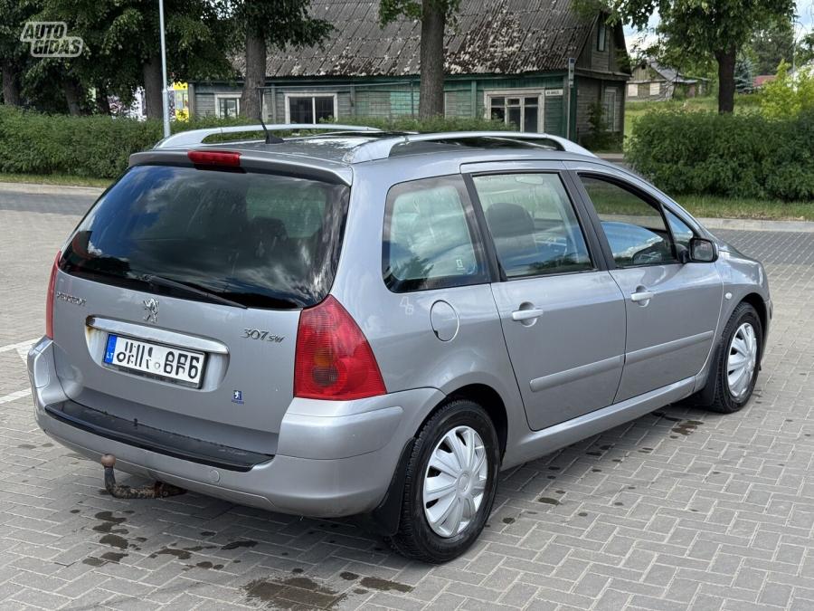 Pelēks Peugeot 307 2002 Ukmergė, ar dzinēja tilpumu 2.00 L un nobraukumu 346 tūkst. km par 530 €, foto 6 vietnē AUTOMOTO.COM.LV