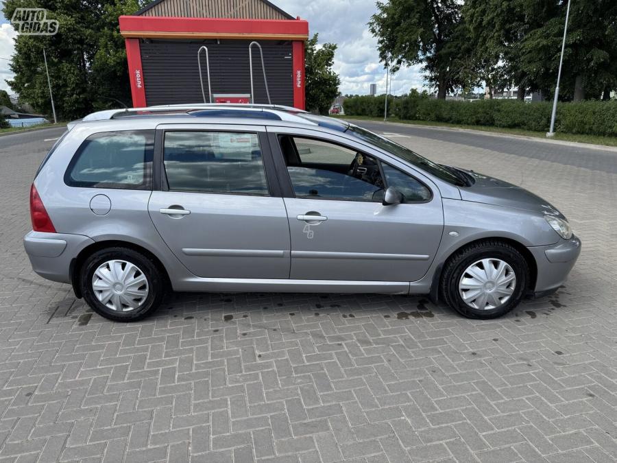 Pelēks Peugeot 307 2002 Ukmergė, ar dzinēja tilpumu 2.00 L un nobraukumu 346 tūkst. km par 530 €, foto 7 vietnē AUTOMOTO.COM.LV