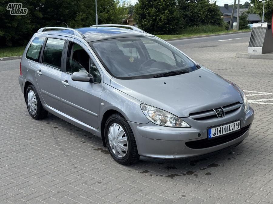 Pelēks Peugeot 307 2002 Ukmergė, ar dzinēja tilpumu 2.00 L un nobraukumu 346 tūkst. km par 530 €, foto 8 vietnē AUTOMOTO.COM.LV