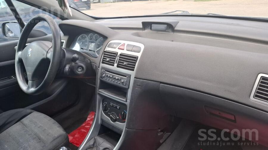Серый Пежо 307 2002 в Даугавпилс, объемом двигателя 2.00 л и пробегом 268 тыс. км за 1150 €, фото 18 на AUTOMOTO.COM.LV