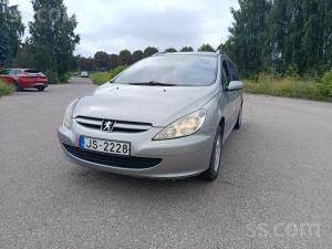 Grey Peugeot 307 2002 in Daugavpils, with an engine capacity of 2.00 L and mileage of 268 thousand km for 1050 €, photo 3 on AUTOMOTO.COM.LV