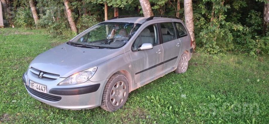 Pelēks Peugeot 307 2002 Bauska, ar dzinēja tilpumu 1.60 L un nobraukumu 192 tūkst. km par 500 €, foto 4 vietnē AUTOMOTO.COM.LV
