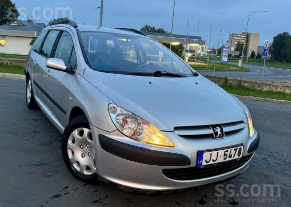 Серый Пежо 307 2002 в Даугавпилс, объемом двигателя 2.00 л и пробегом 323 тыс. км за 1090 €, фото 1 на AUTOMOTO.COM.LV