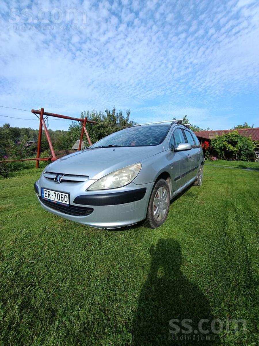 Grey Peugeot 307 2003 in Balvi, with an engine capacity of 1.60 L and mileage of 336 thousand km for 650 €, photo 2 on AUTOMOTO.COM.LV