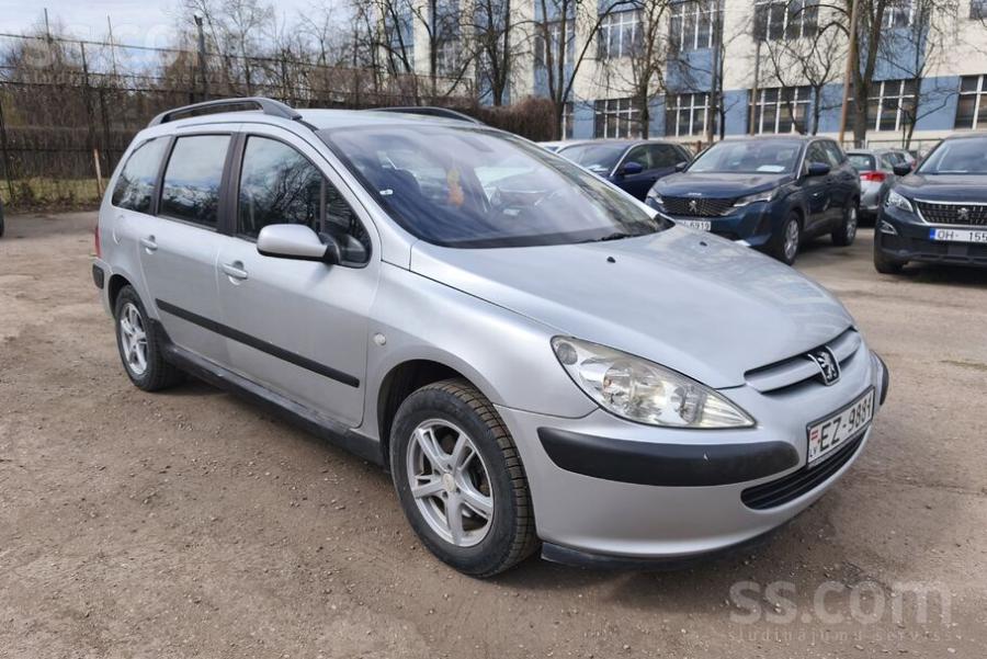 Серый Пежо 307 2003 в Елгава, объемом двигателя 1.60 л и пробегом 0 тыс. км за 1190 €, фото 5 на AUTOMOTO.COM.LV