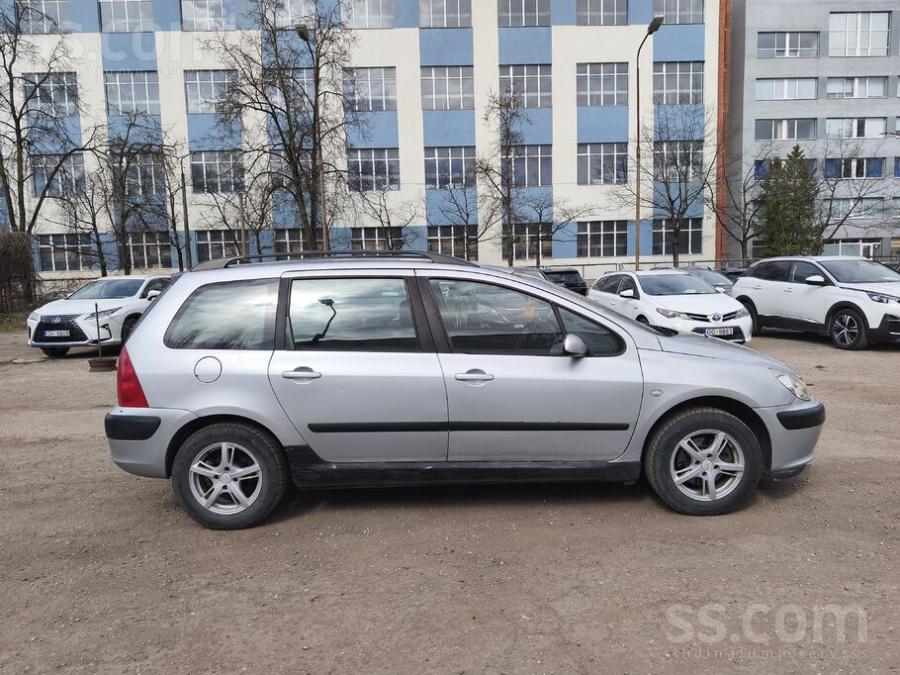 Серый Пежо 307 2003 в Елгава, объемом двигателя 1.60 л и пробегом 0 тыс. км за 1190 €, фото 8 на AUTOMOTO.COM.LV