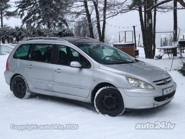 Pelēks Peugeot 307 2004 Tallina, ar dzinēja tilpumu 1.60 L un nobraukumu 214 tūkst. km par 998 €, foto 2 vietnē AUTOMOTO.COM.LV