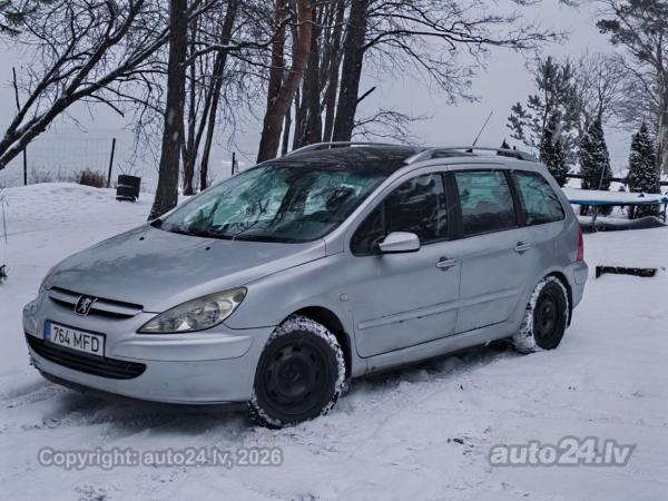 Pelēks Peugeot 307 2004 Tallina, ar dzinēja tilpumu 1.60 L un nobraukumu 214 tūkst. km par 998 €, foto 3 vietnē AUTOMOTO.COM.LV