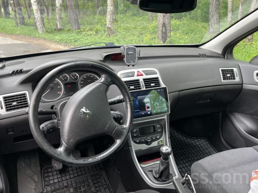 Pelēks Peugeot 307 2004 Rīga, ar dzinēja tilpumu 2.00 L un nobraukumu 217 tūkst. km par 1450 €, foto 8 vietnē AUTOMOTO.COM.LV