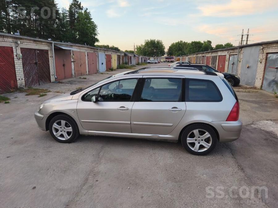 Pelēks Peugeot 307 2004 Rīga, ar dzinēja tilpumu 1.90 L un nobraukumu 0 tūkst. km par 1000 €, foto 3 vietnē AUTOMOTO.COM.LV