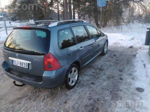 Pelēks Peugeot 307 2005 Valmiera, ar dzinēja tilpumu 2.00 L un nobraukumu 253 tūkst. km par 2200 €, foto 12 vietnē AUTOMOTO.COM.LV