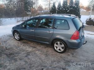 Pelēks Peugeot 307 2005 Valmiera, ar dzinēja tilpumu 2.00 L un nobraukumu 253 tūkst. km par 2200 €, foto 14 vietnē AUTOMOTO.COM.LV
