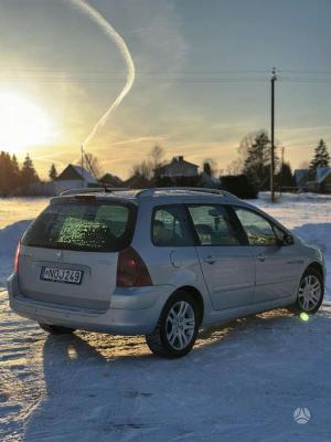 Pelēks Peugeot 307 2005 Anykščiai, ar dzinēja tilpumu 1.56 L un nobraukumu 359 tūkst. km par 1100 €, foto 3 vietnē AUTOMOTO.COM.LV