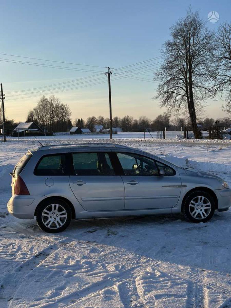 Pelēks Peugeot 307 2005 Anykščiai, ar dzinēja tilpumu 1.56 L un nobraukumu 359 tūkst. km par 1100 €, foto 14 vietnē AUTOMOTO.COM.LV