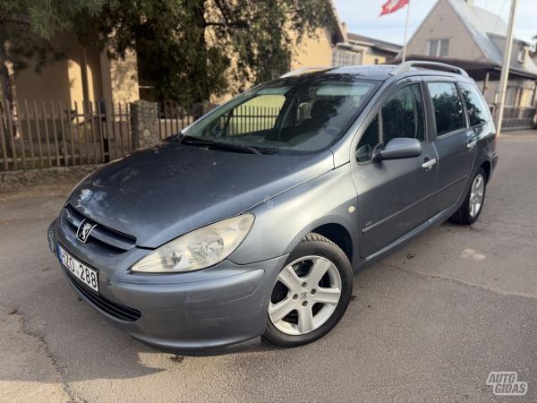 Grey Peugeot 307 2005 in Kaunas, with an engine capacity of 2.00 L and mileage of 327 thousand km for 1100 €, photo 10 on AUTOMOTO.COM.LV