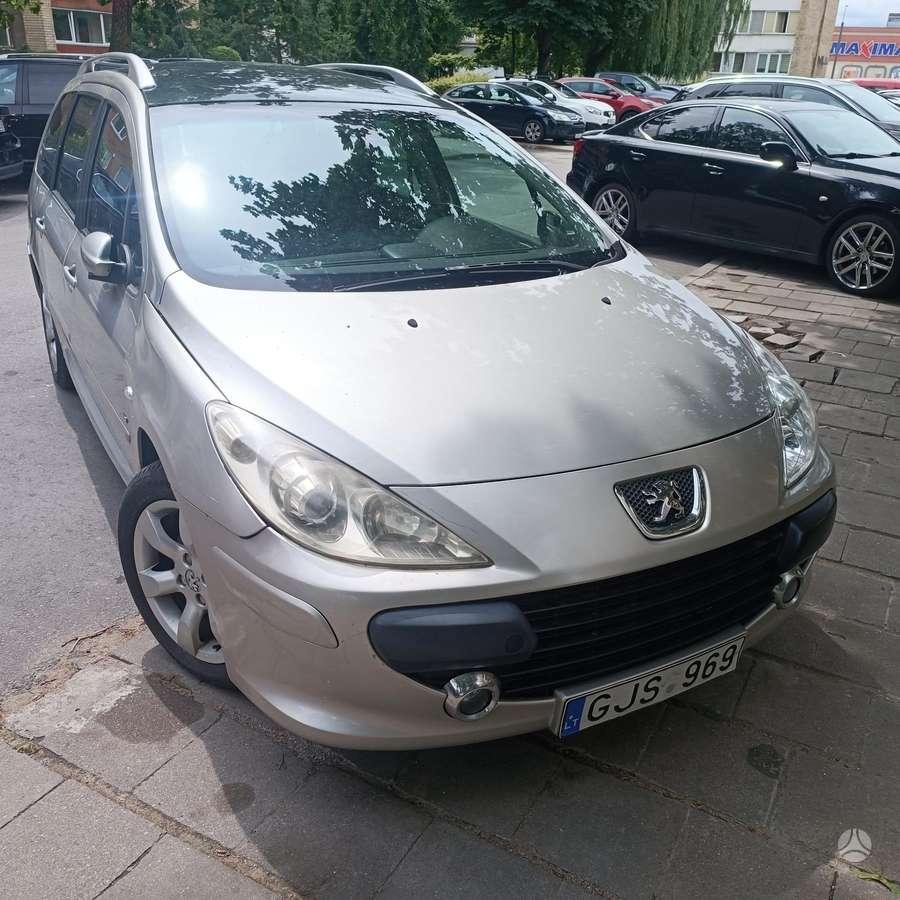 Серый Пежо 307 2005 в Каунас, объемом двигателя 1.56 л и пробегом 239 тыс. км за 1000 €, фото 3 на AUTOMOTO.COM.LV