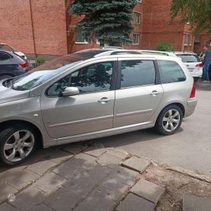 Серый Пежо 307 2005 в Каунас, объемом двигателя 1.56 л и пробегом 239 тыс. км за 1000 €, фото 4 на AUTOMOTO.COM.LV