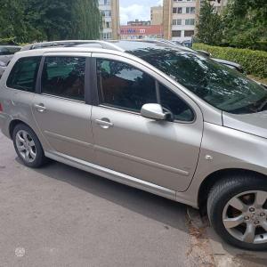 Серый Пежо 307 2005 в Каунас, объемом двигателя 1.56 л и пробегом 239 тыс. км за 1000 €, фото 5 на AUTOMOTO.COM.LV