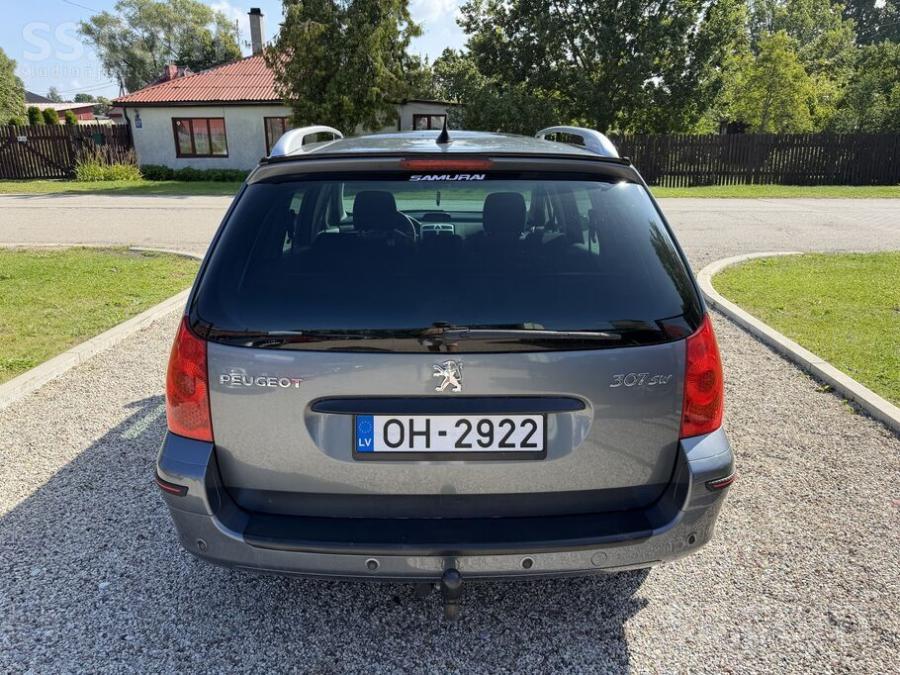 Pelēks Peugeot 307 2005 Ventspils, ar dzinēja tilpumu 1.60 L un nobraukumu 293 tūkst. km par 1890 €, foto 8 vietnē AUTOMOTO.COM.LV