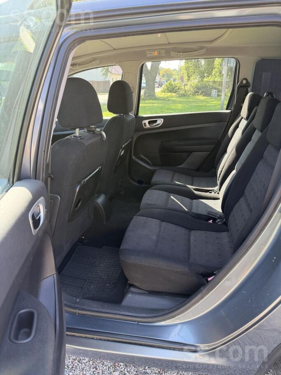 Pelēks Peugeot 307 2005 Ventspils, ar dzinēja tilpumu 1.60 L un nobraukumu 293 tūkst. km par 1890 €, foto 21 vietnē AUTOMOTO.COM.LV