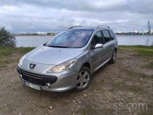 Grey Peugeot 307 2005 in Riga, with an engine capacity of 2.00 L and mileage of 328 thousand km for 790 €, photo  on AUTOMOTO.COM.LV
