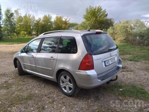 Grey Peugeot 307 2005 in Riga, with an engine capacity of 2.00 L and mileage of 328 thousand km for 790 €, photo 4 on AUTOMOTO.COM.LV