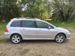 Grey Peugeot 307 2005 in Riga, with an engine capacity of 2.00 L and mileage of 328 thousand km for 790 €, photo 6 on AUTOMOTO.COM.LV