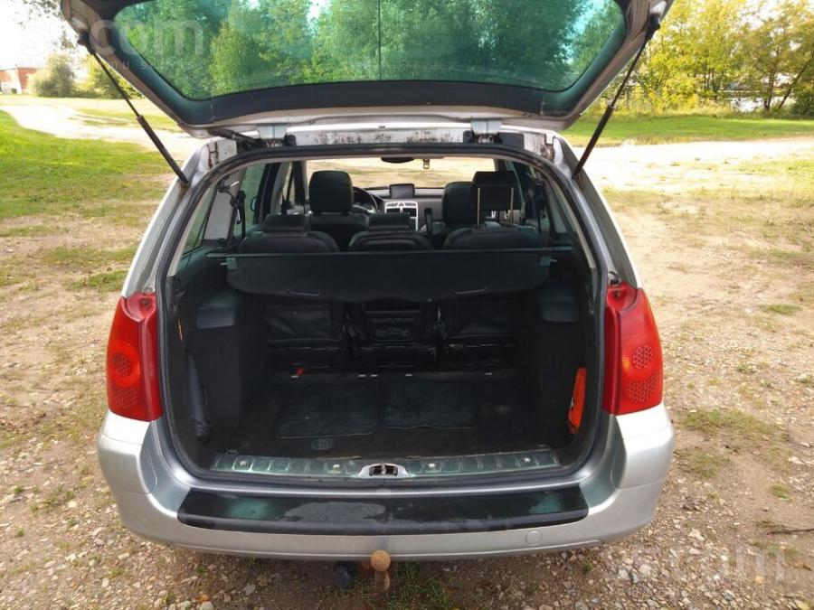 Grey Peugeot 307 2005 in Riga, with an engine capacity of 2.00 L and mileage of 328 thousand km for 790 €, photo 8 on AUTOMOTO.COM.LV