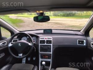 Grey Peugeot 307 2005 in Riga, with an engine capacity of 2.00 L and mileage of 328 thousand km for 790 €, photo 10 on AUTOMOTO.COM.LV