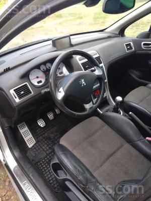Grey Peugeot 307 2005 in Riga, with an engine capacity of 2.00 L and mileage of 328 thousand km for 790 €, photo 13 on AUTOMOTO.COM.LV