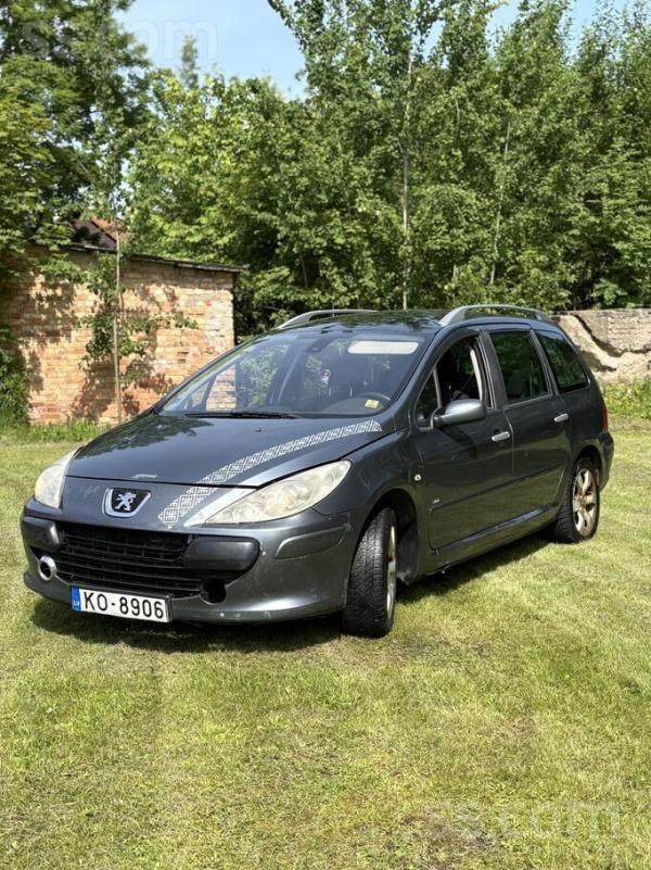 Pelēks Peugeot 307 2006 Kuldīga, ar dzinēja tilpumu 2.00 L un nobraukumu 0 tūkst. km par 2200 €, foto 6 vietnē AUTOMOTO.COM.LV