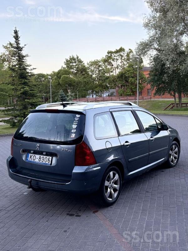Pelēks Peugeot 307 2006 Kuldīga, ar dzinēja tilpumu 2.00 L un nobraukumu 0 tūkst. km par 1250 €, foto 9 vietnē AUTOMOTO.COM.LV