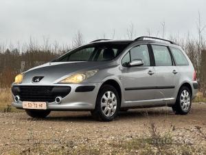 Pelēks Peugeot 307 2006 Tartu, ar dzinēja tilpumu 1.60 L un nobraukumu 216 tūkst. km par 2900 €, foto  vietnē AUTOMOTO.COM.LV