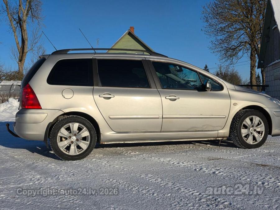 Серый Пежо 307 2006 в Раквере, объемом двигателя 1.60 л и пробегом 250 тыс. км за 2500 €, фото 3 на AUTOMOTO.COM.LV