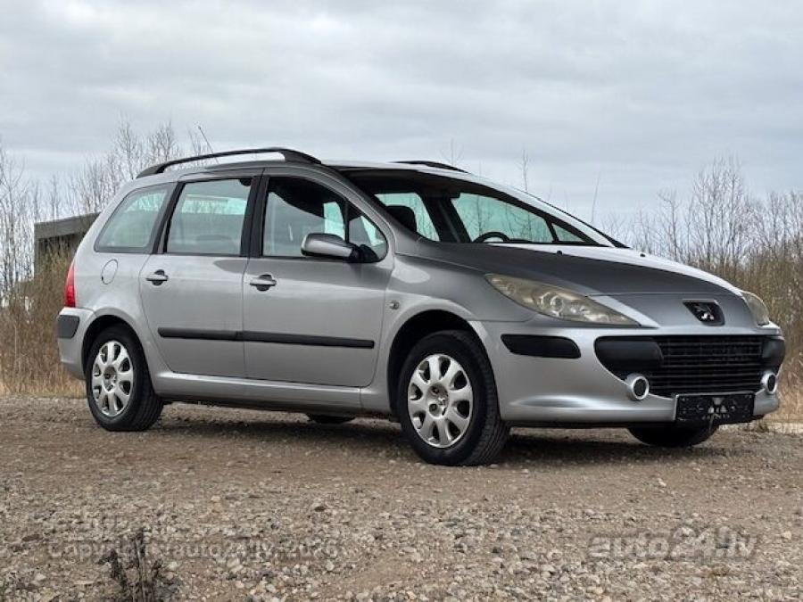 Grey Peugeot 307 2006 in Tartu, with an engine capacity of 1.60 L and mileage of 216 thousand km for 2490 €, photo 3 on AUTOMOTO.COM.LV