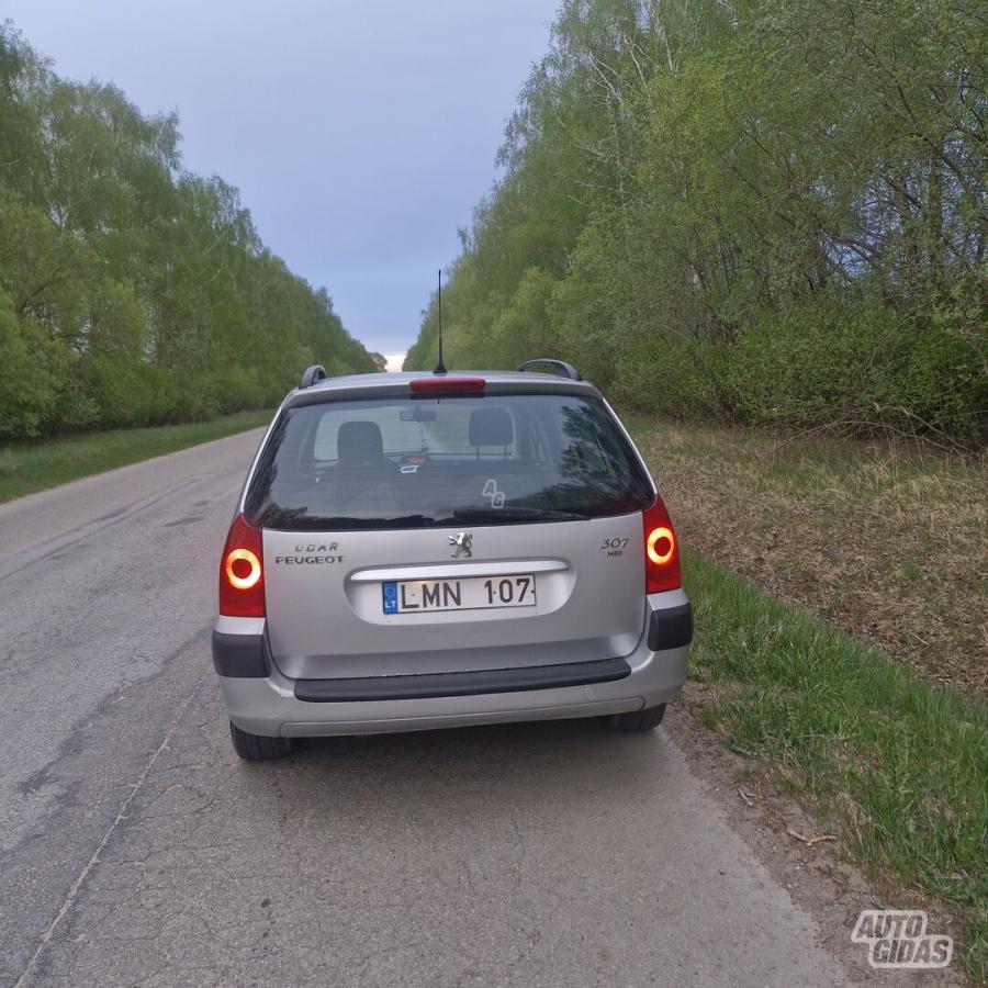 Серый Пежо 307 2006 в Пакруойис, объемом двигателя 1.60 л и пробегом 330 тыс. км за 850 €, фото 4 на AUTOMOTO.COM.LV