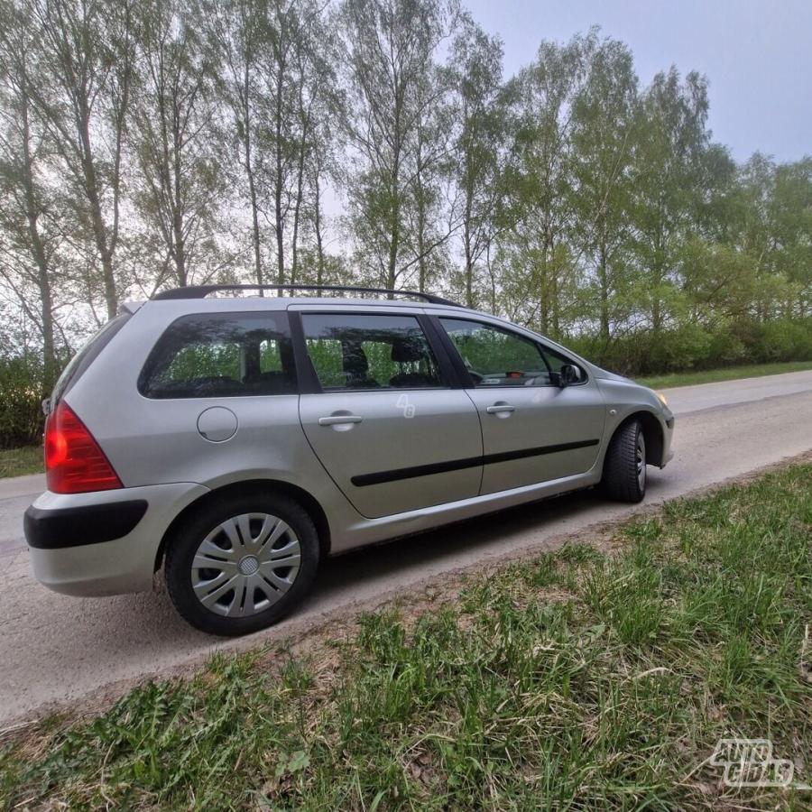 Серый Пежо 307 2006 в Пакруойис, объемом двигателя 1.60 л и пробегом 330 тыс. км за 850 €, фото 6 на AUTOMOTO.COM.LV